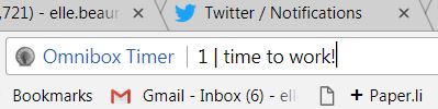 Cool Tools: Omnibox Timer – ellebeauregard.com